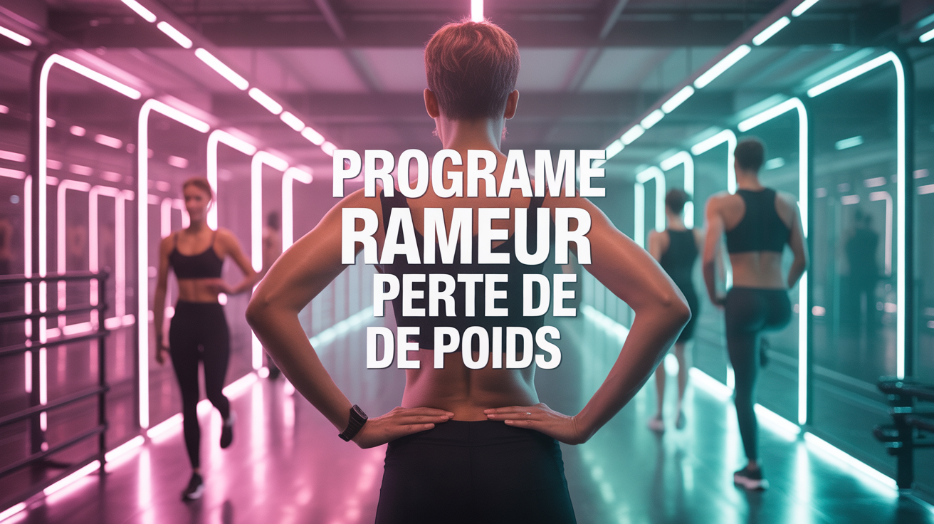 Programme rameur perte de poids : la méthode pour des résult